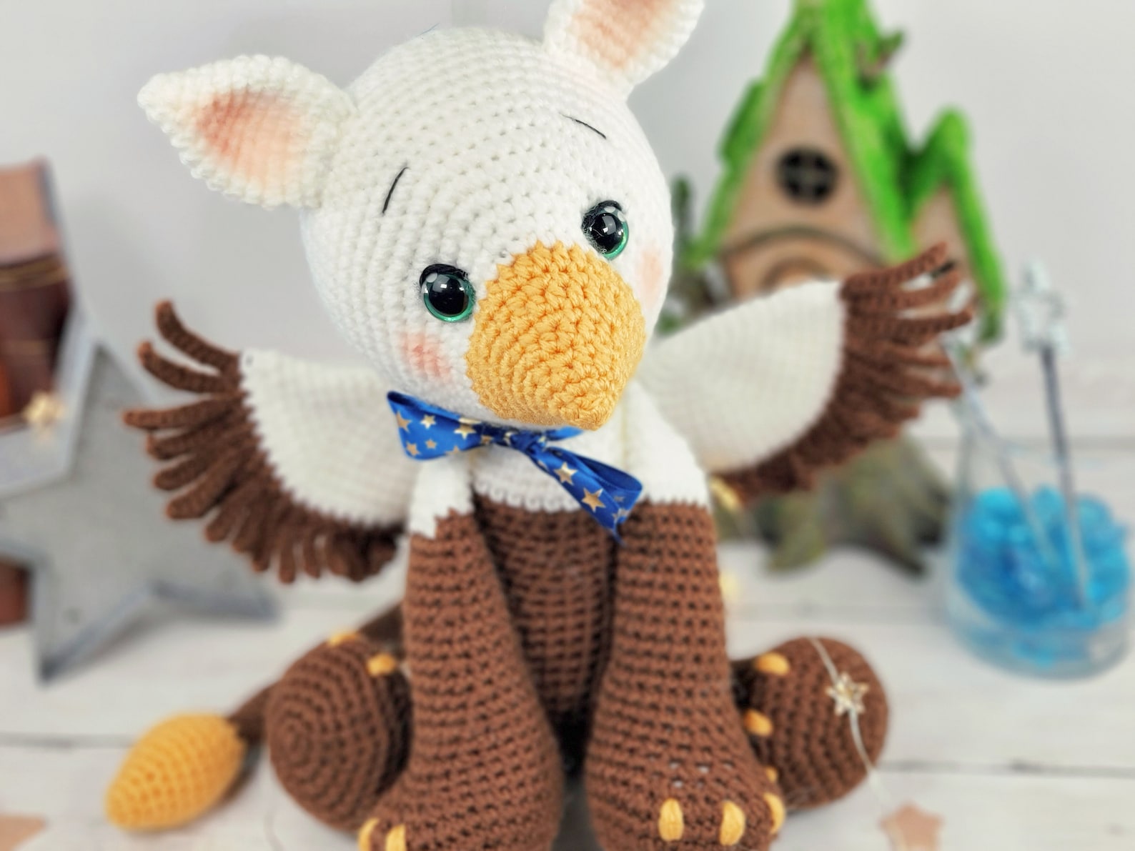 Griffin Crochet Pattern Crochet Griffin Amigurumi Griffin - Etsy Norway