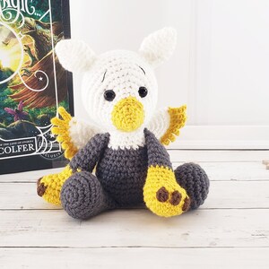Griffin crochet pattern crochet griffin amigurumi griffin | Etsy