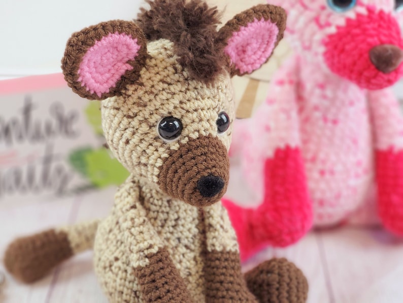 Hyena Crochet Pattern Crochet Hyena Amigurumi Hyena - Etsy