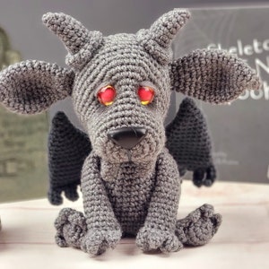 Gargoyle Crochet Pattern, Crochet Pattern, Amigurumi, Gargoyle, Crochet ...