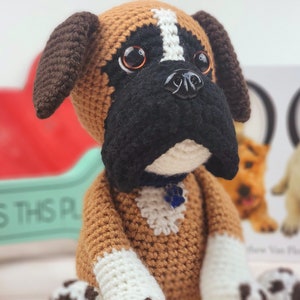 Boxer Crochet Pattern, Crochet Boxer, Boxer, Crochet Pattern, Amigurumi ...