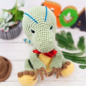 Raptor, Raptor Crochet Pattern, Crochet Pattern, Amigurumi, Raptor ...