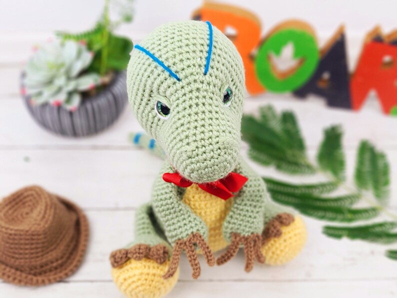 Raptor Raptor Crochet Pattern Crochet Pattern Amigurumi | Etsy Canada