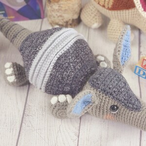 Armadillo, Armadillo Pattern, Crochet Pattern, Amigurumi, Crochet ...