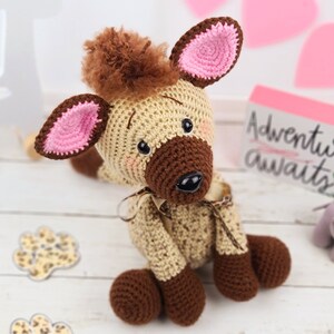 Hyena Crochet Pattern, Crochet Hyena, Amigurumi, Hyena Pattern, Hyena ...