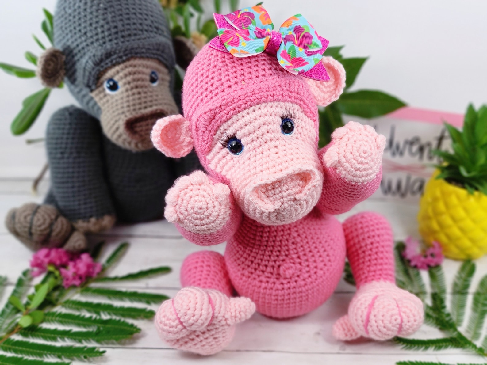 Gorilla, Gorilla Crochet Pattern, Crochet Pattern, Crochet Gorilla ...