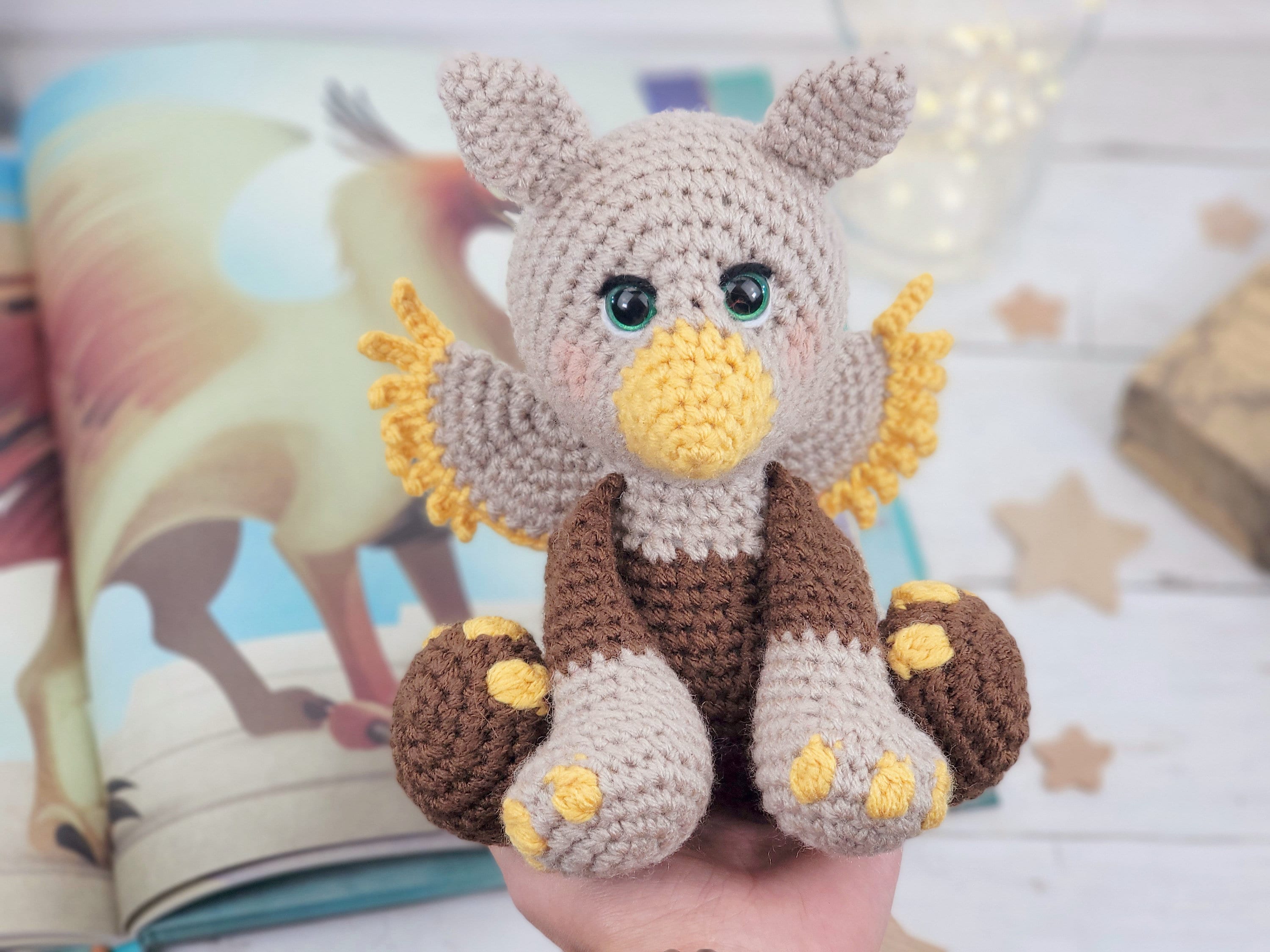 Stuffed Animals & Plushies crochet griffin crochet pattern eagle ...