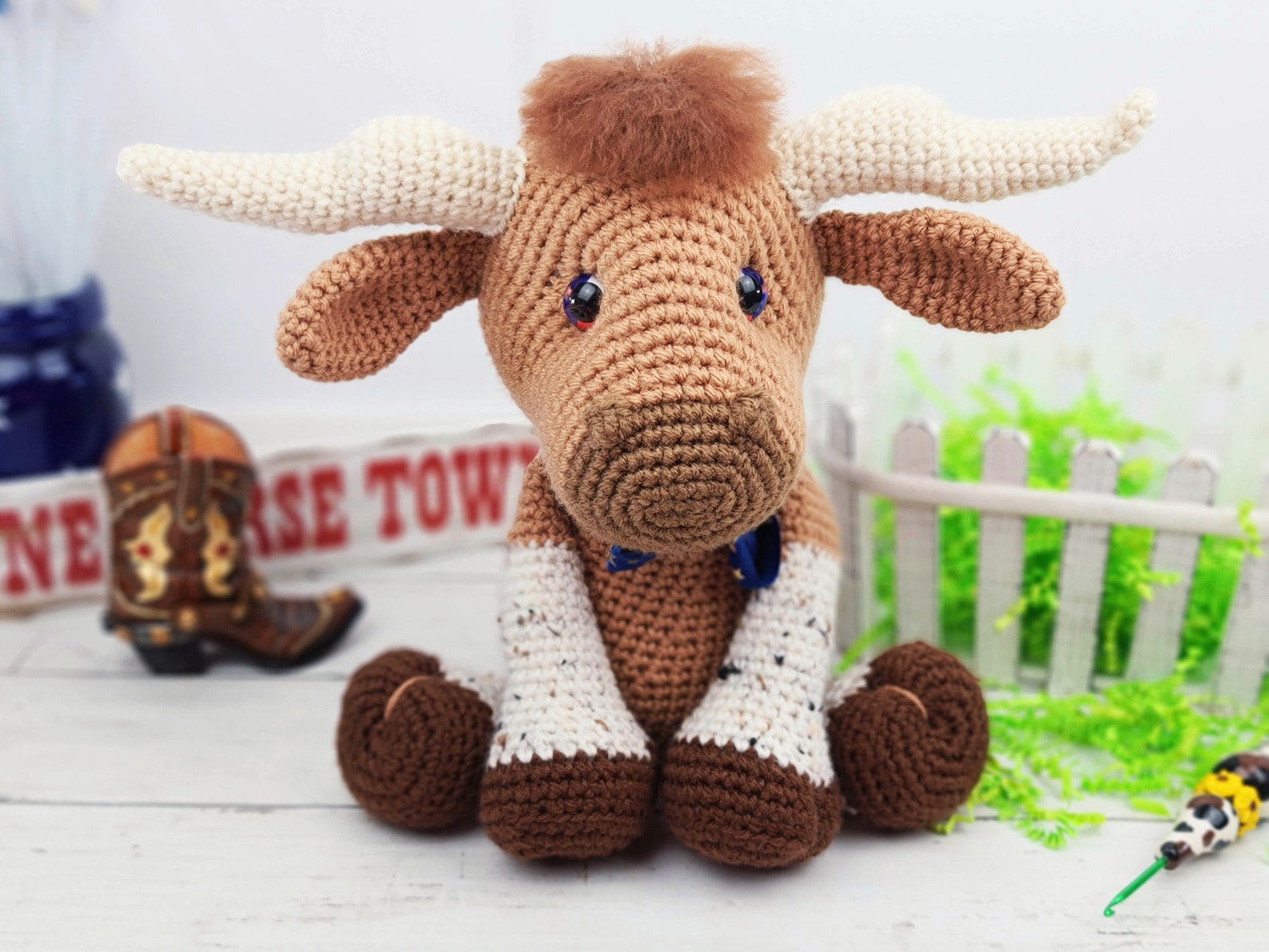 Bison, Bison Crochet Pattern, Crochet, Pattern, Bison Tutorial ...