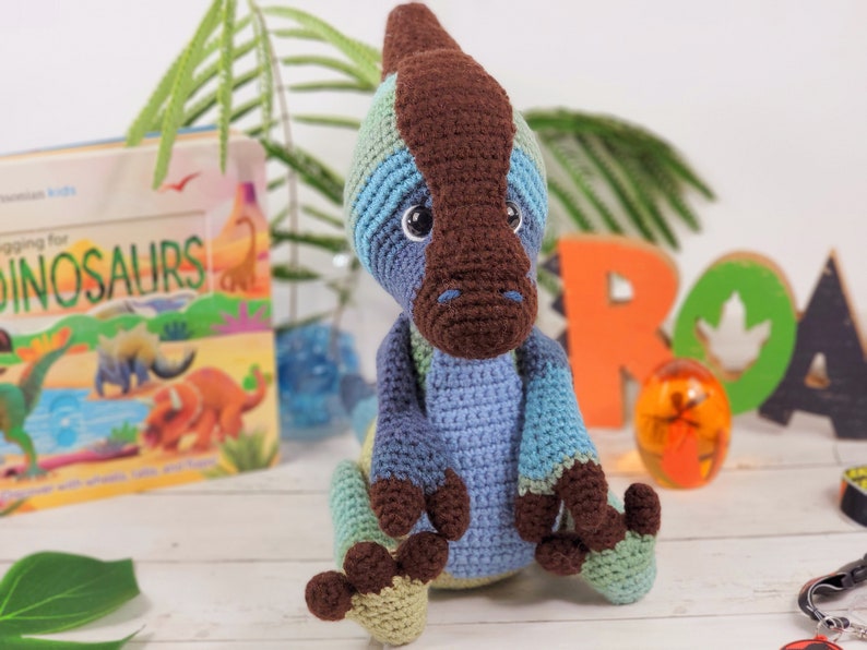 Parasalphosaurus Dinosaur Crochet Pattern Crochet Pattern - Etsy