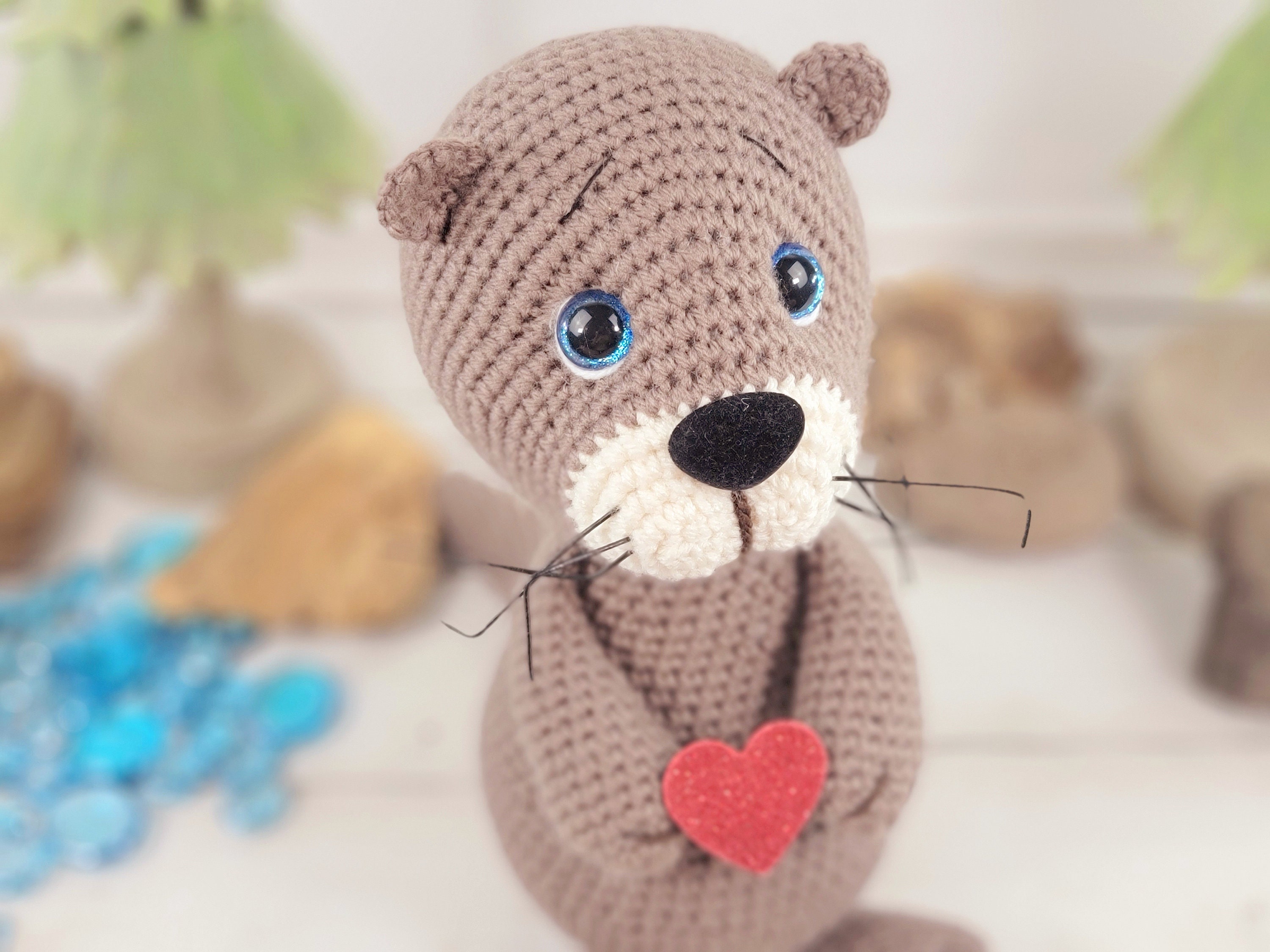 Otter Crochet Pattern Crochet Otter Crochet Pattern Otter - Etsy UK