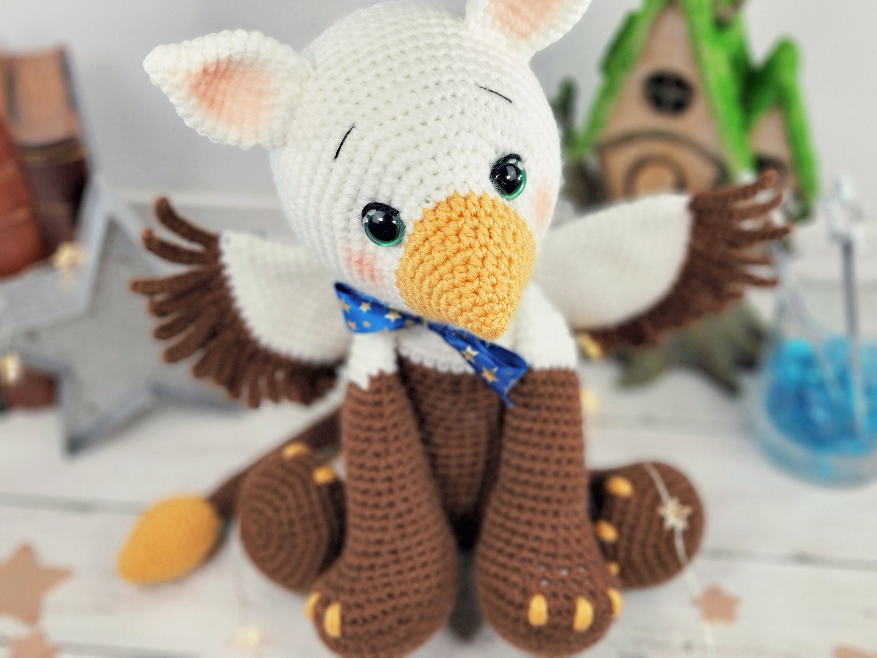 Griffin Crochet Pattern Crochet Griffin Amigurumi Griffin - Etsy Norway