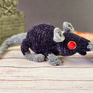 Rat Crochet Pattern, Crochet Rat, Rat Tutorial, Crochet Pattern, Rat ...