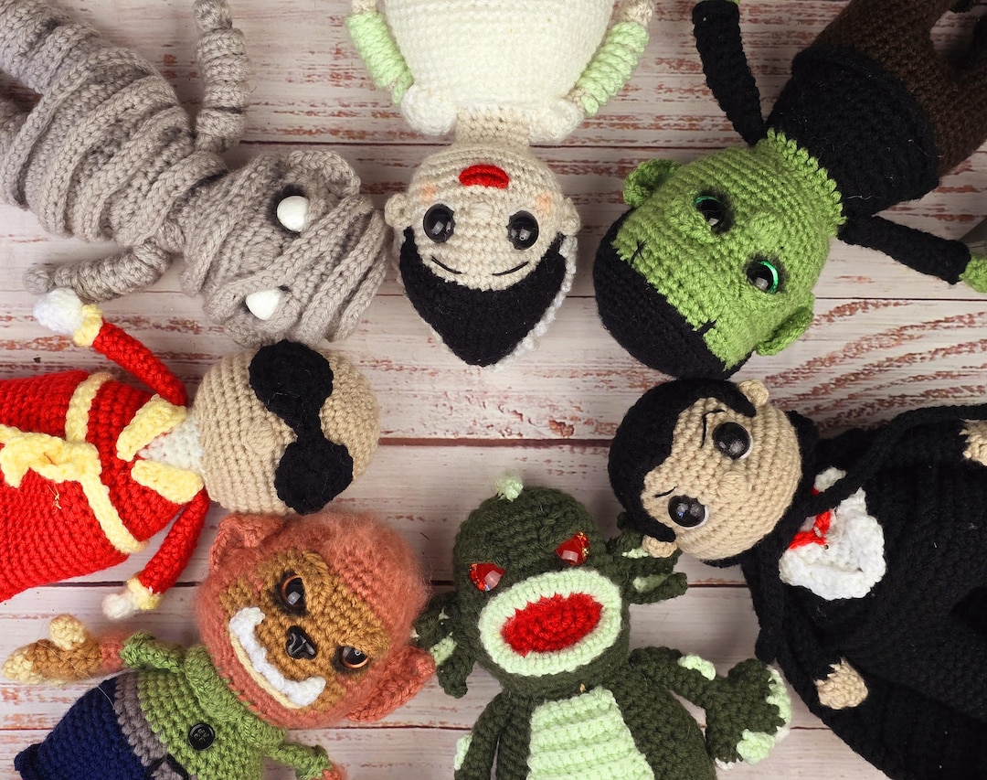 Monster Crochet Pattern, Crochet Pattern, Crochet Monster, Monsters ...