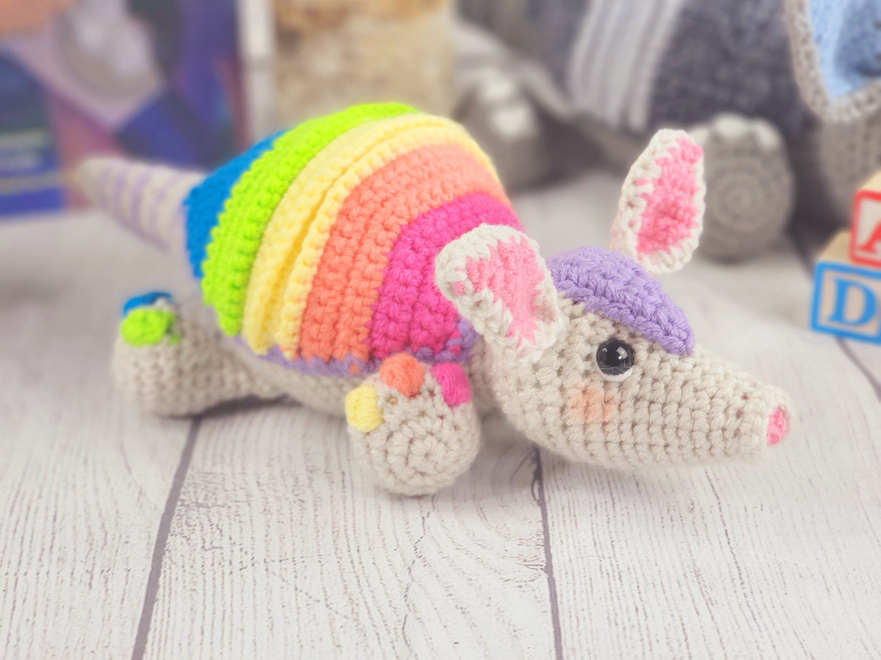 Armadillo Armadillo Pattern Crochet Pattern Amigurumi - Etsy