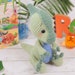 Parasalphosaurus, Dinosaur Crochet Pattern, Crochet Pattern, Crochet ...
