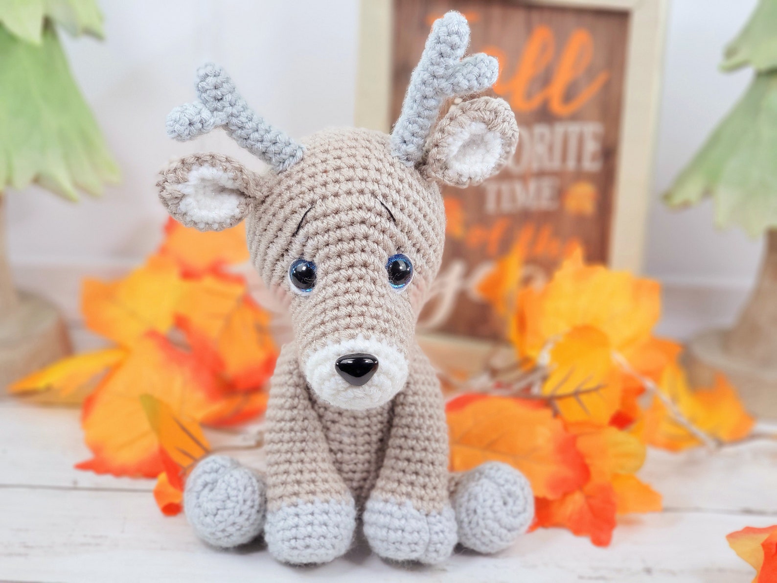 Deer Deer Crochet Pattern Crochet Pattern Amigurumi - Etsy