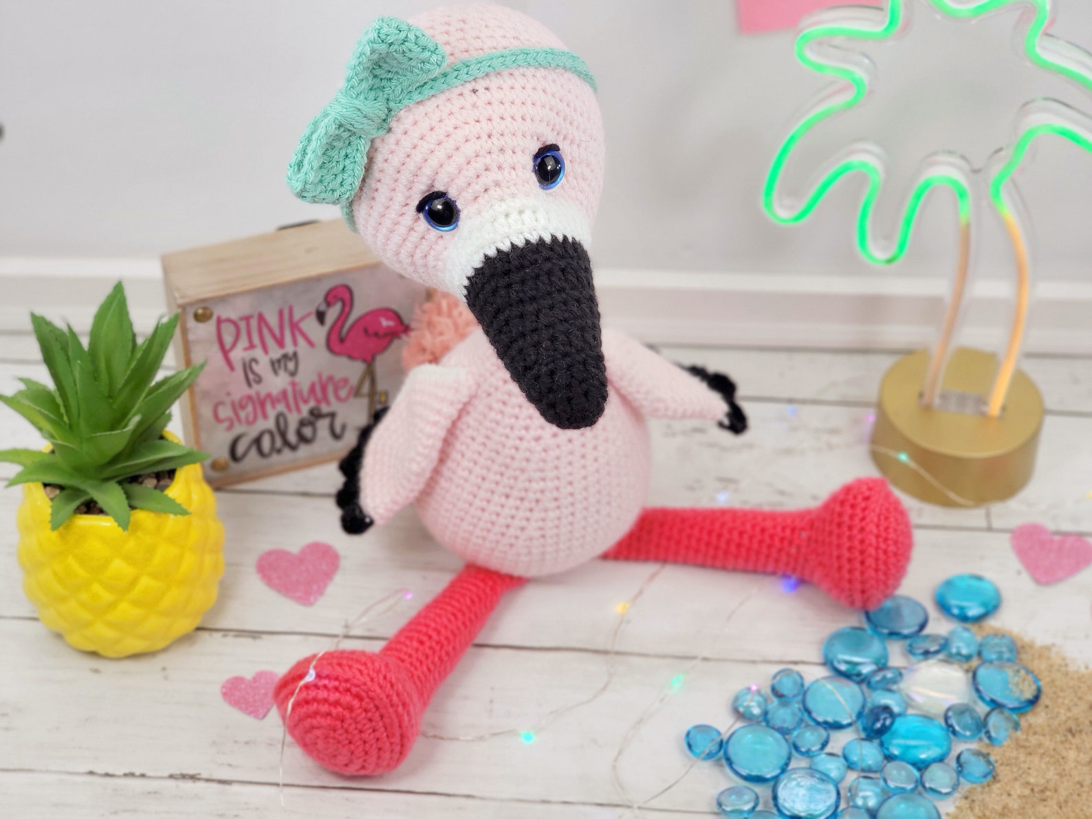 Flamingo Crochet Pattern Crochet Flamingo Flamingo Pattern | Etsy