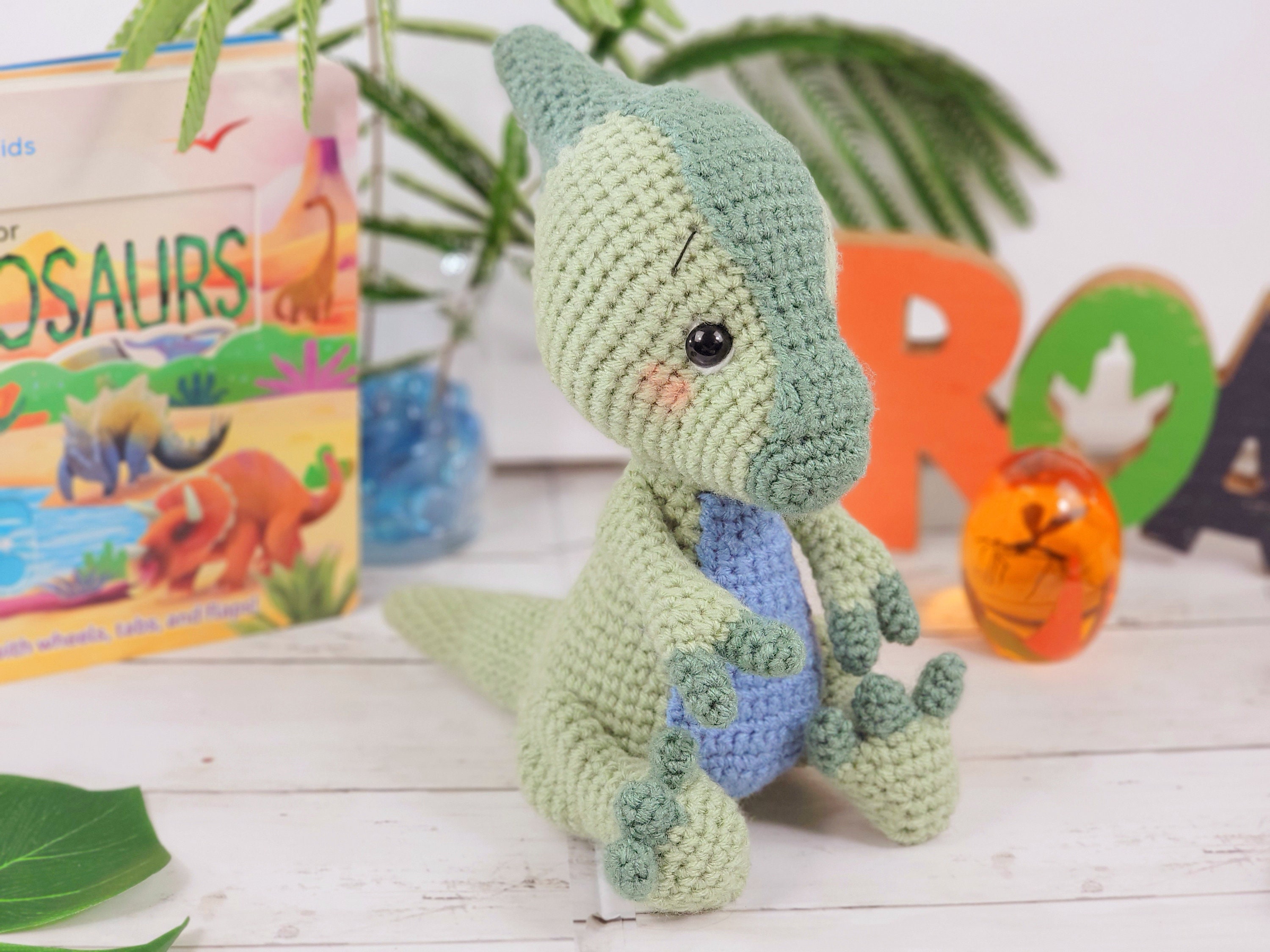 Parasalphosaurus Dinosaur Crochet Pattern Crochet Pattern - Etsy