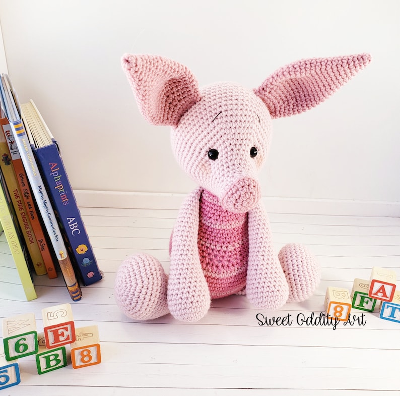 Pig crochet pattern crochet pig crochet pattern amigurumi | Etsy