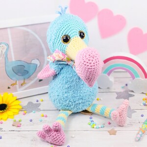 Dodo Bird, Dodo Bird Doll, Dodo Bird Toy, Crochet Dodo Bird, Crochet ...