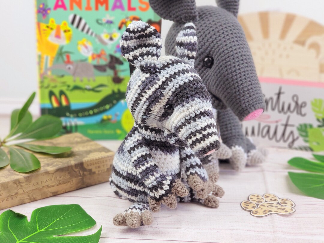 Tapir, Tapir Plush, Tapir Crochet Pattern, Crochet Pattern, Tapir ...