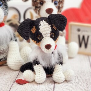 Australian Shephard Crochet Pattern, Crochet Pattern, Australian ...