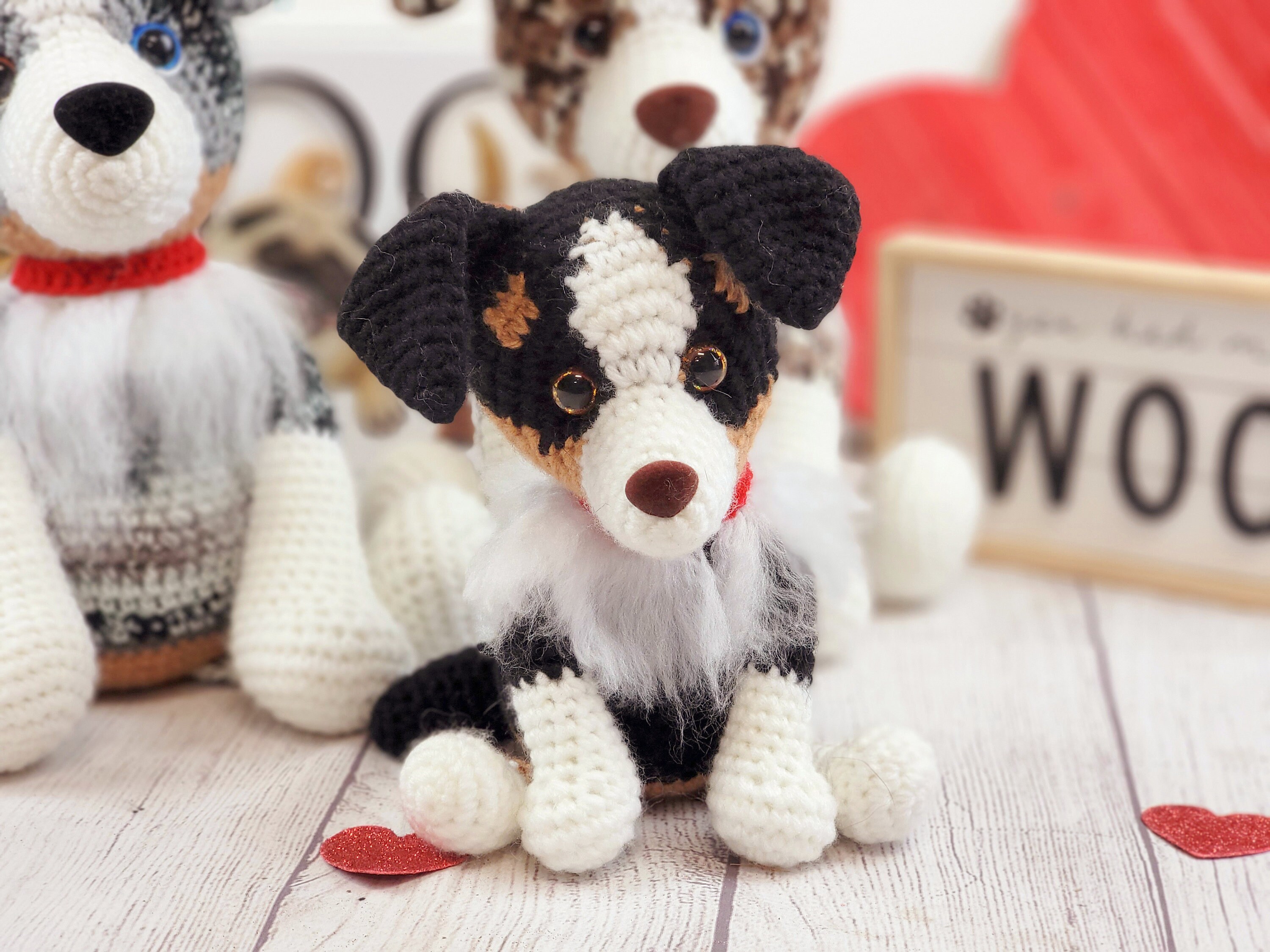 Australian Shephard Crochet Pattern Crochet Pattern - Etsy