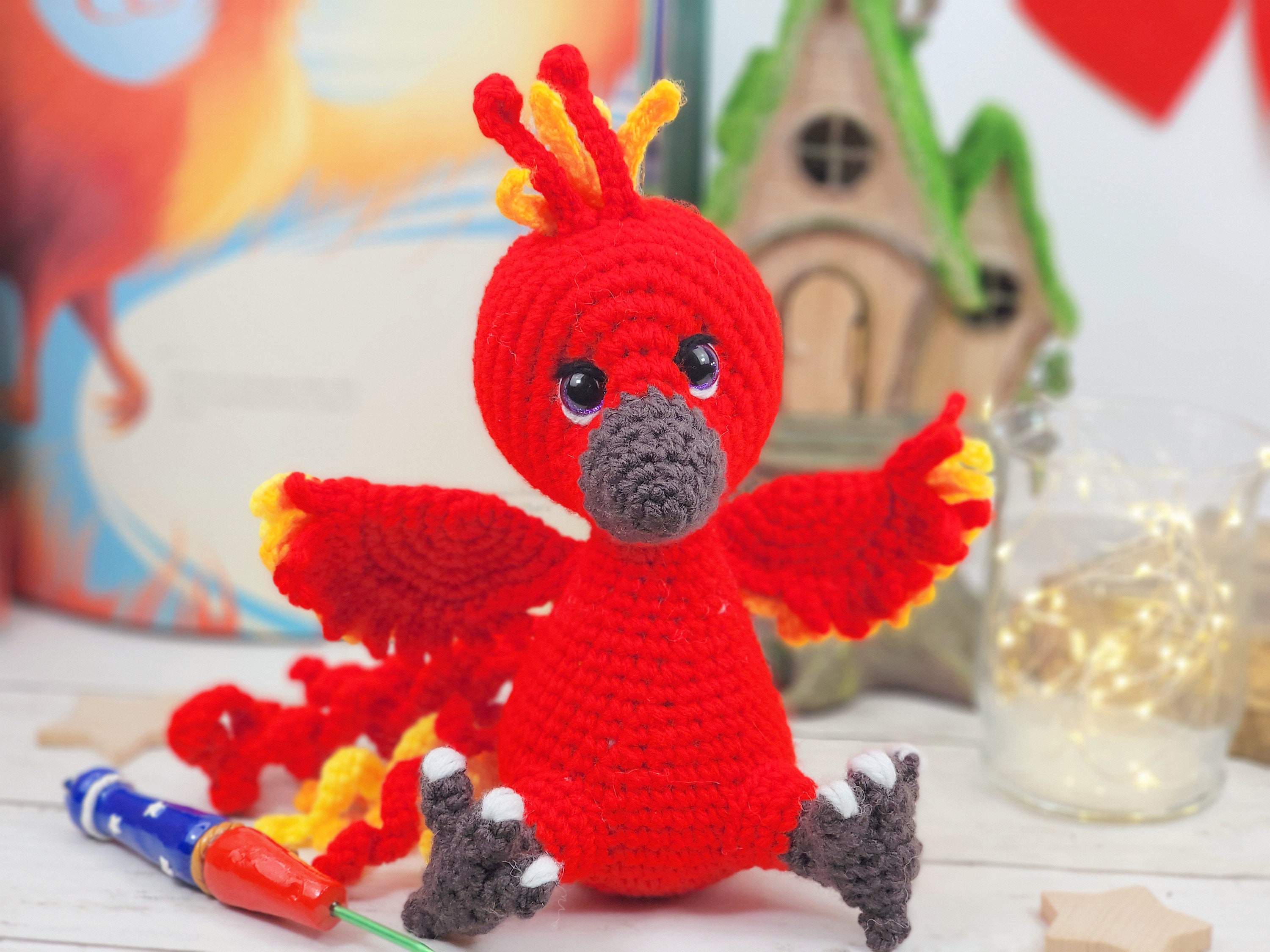 Phoenix Crochet Pattern Crochet Pattern Crochet Pattern - Etsy