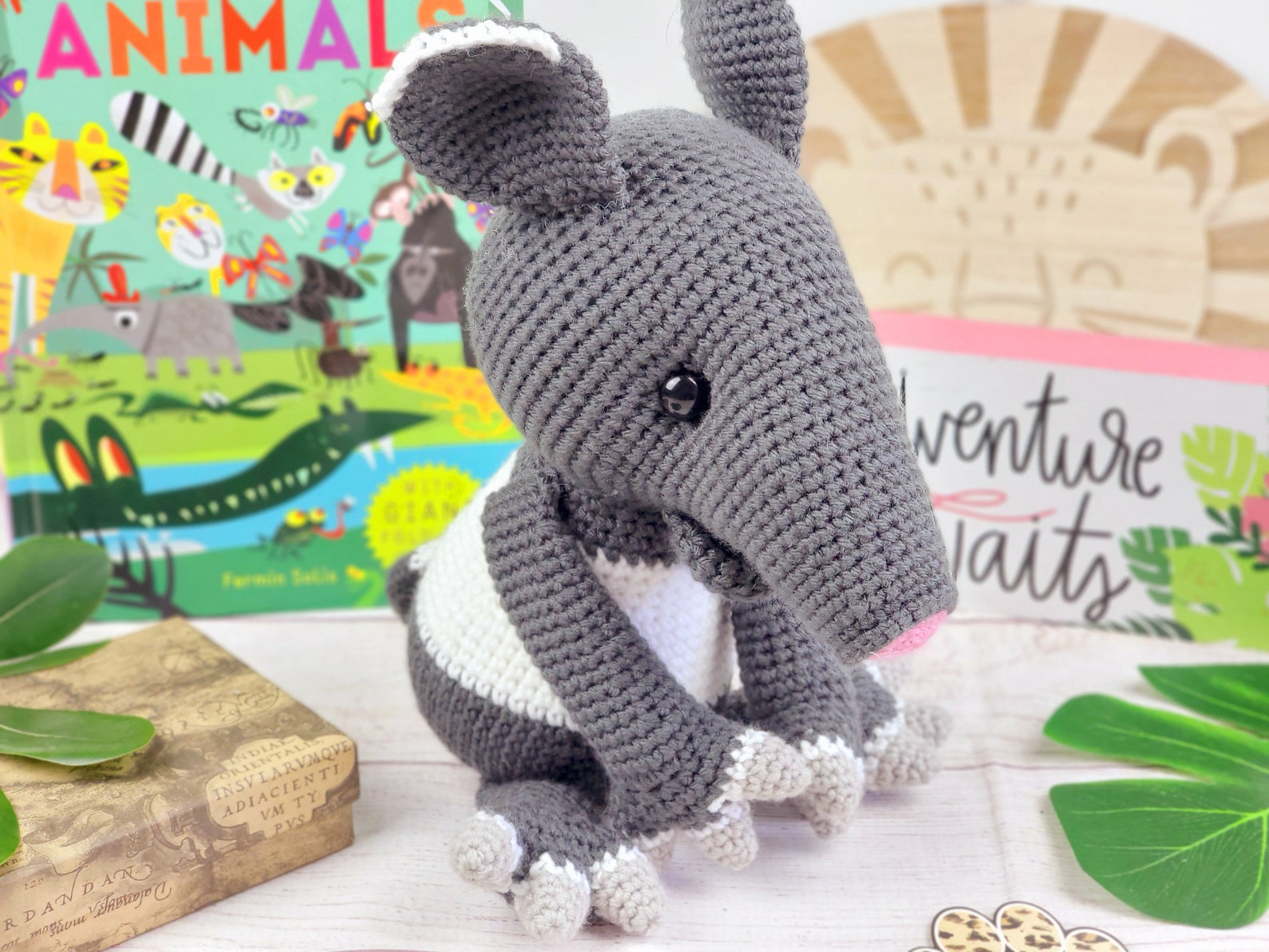 Tapir Tapir Plush Tapir Crochet Pattern Crochet Pattern - Etsy Australia