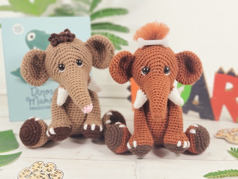 Mammoth Crochet Pattern, Crochet Pattern, Pattern, Crochet, Mammoth ...