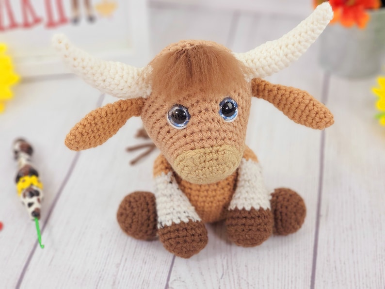 Mini Bison Mini Bison Crochet Pattern Crochet Pattern - Etsy