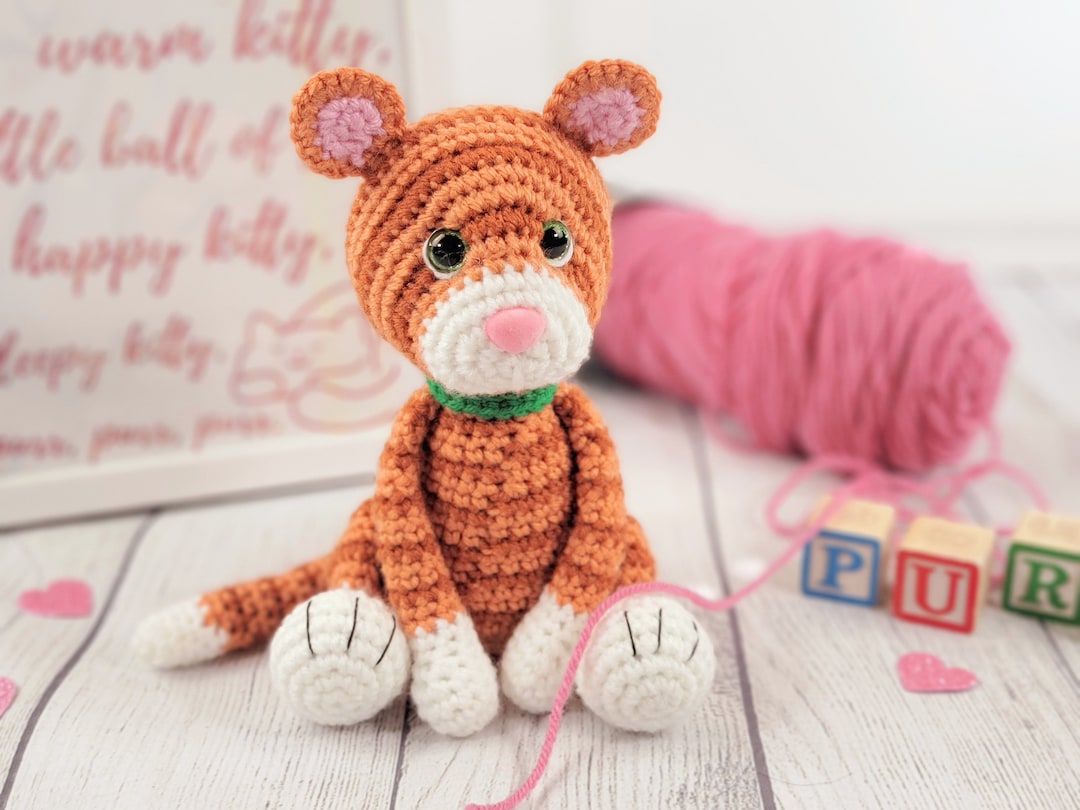 Cat, Cat Crochet Pattern, Crochet Pattern, Amigurumi, Crochet Cat, Cat ...