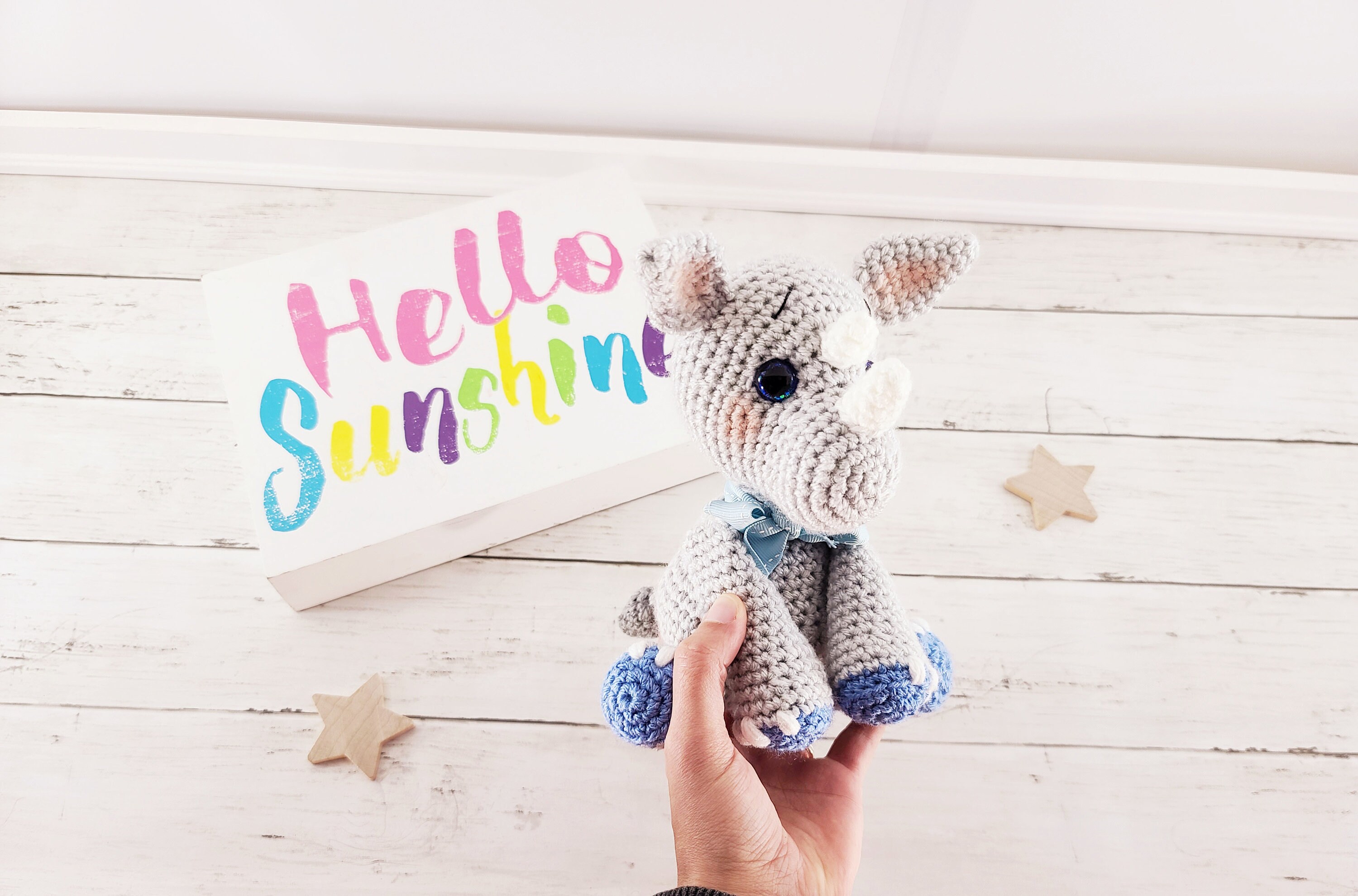 Rhino rhino crochet pattern crochet pattern rhino tutorial | Etsy