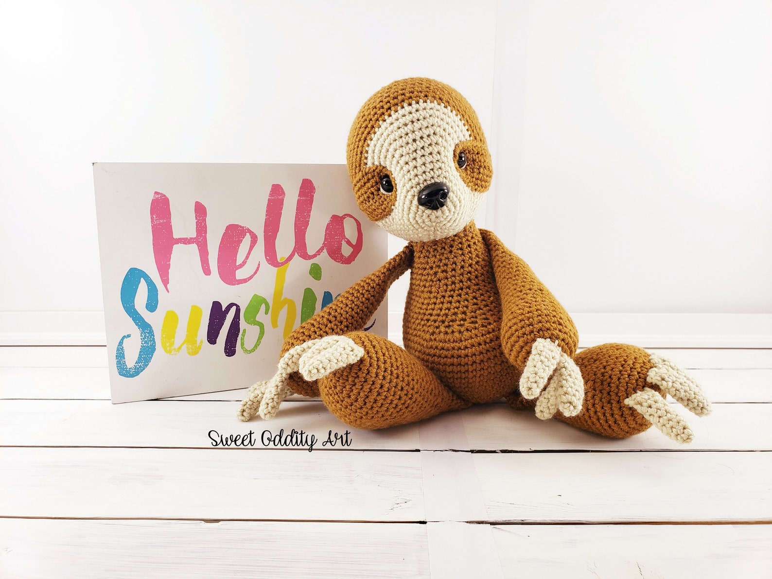 Sloth Crochet Pattern Crochet Sloth Crochet Pattern Sloth | Etsy