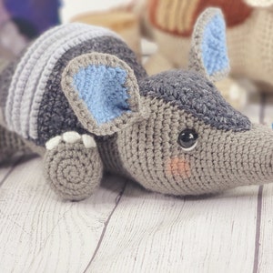 Armadillo, Armadillo Pattern, Crochet Pattern, Amigurumi, Crochet ...