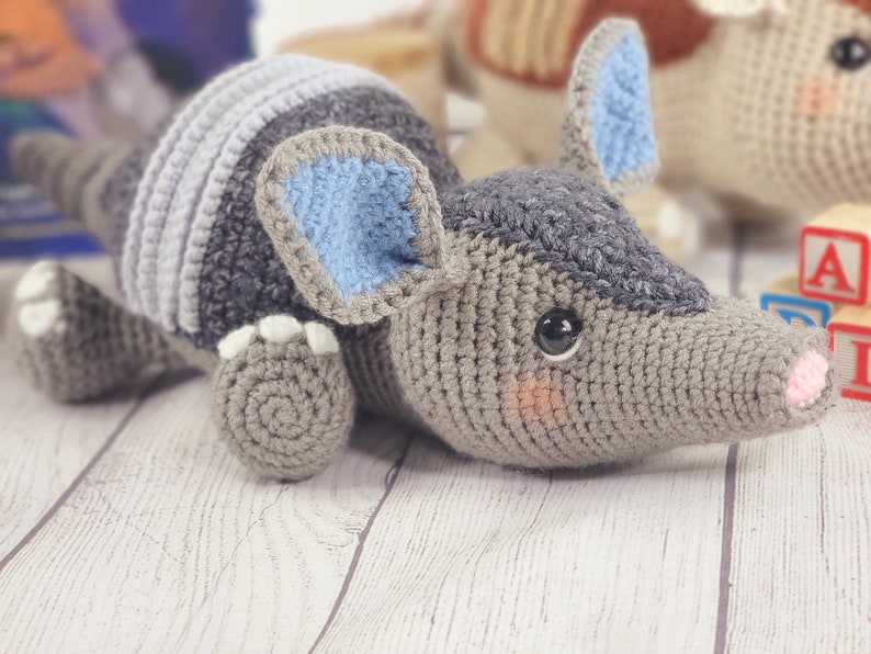 Armadillo Armadillo Pattern Crochet Pattern Amigurumi - Etsy