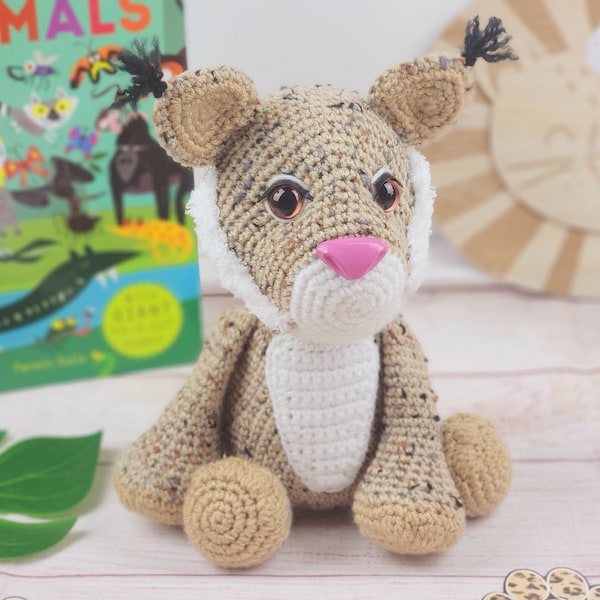 Crochet Bobcat Amigurumi - Etsy