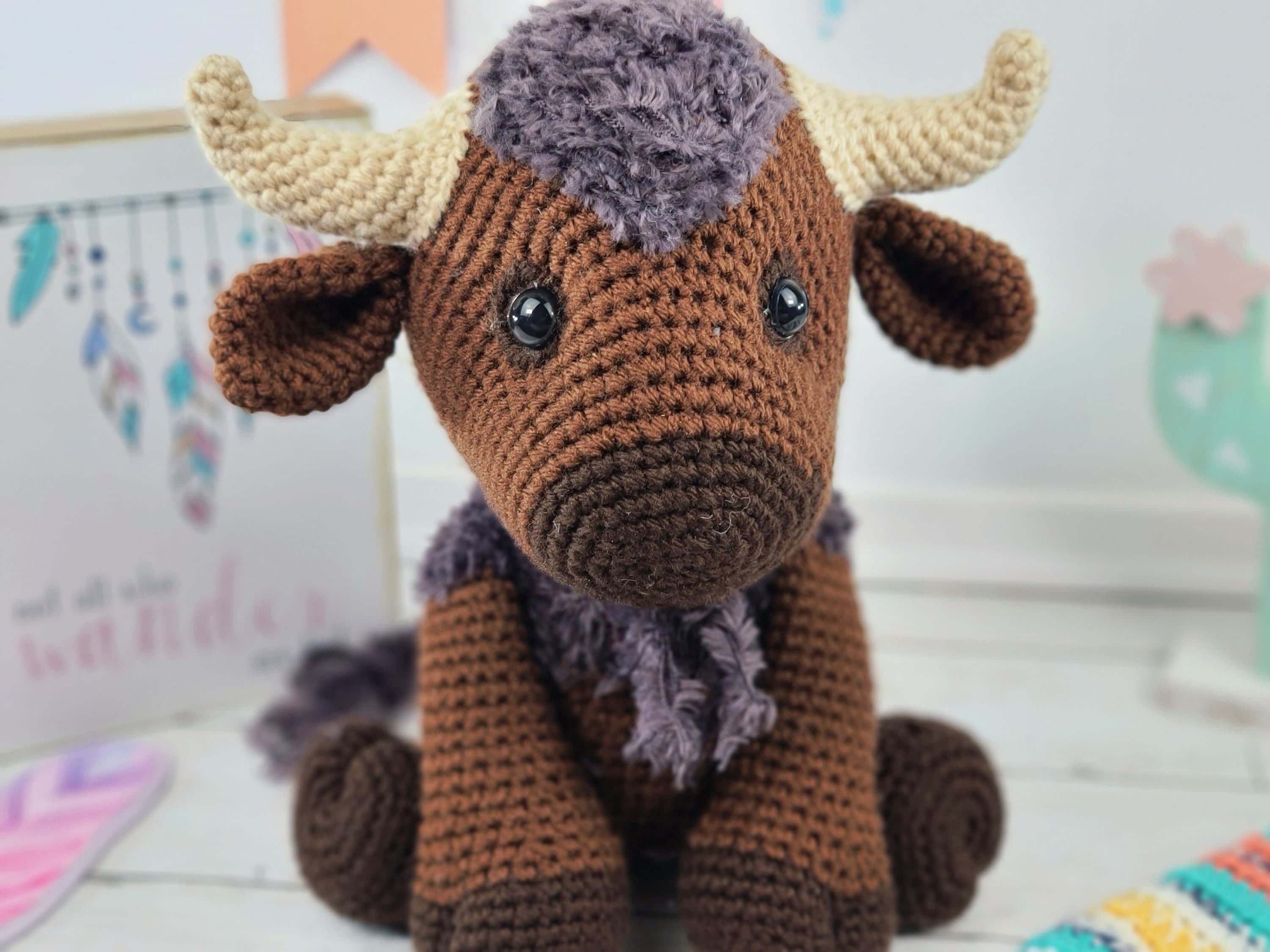 Bison Bison Crochet Pattern Crochet Pattern Bison - Etsy