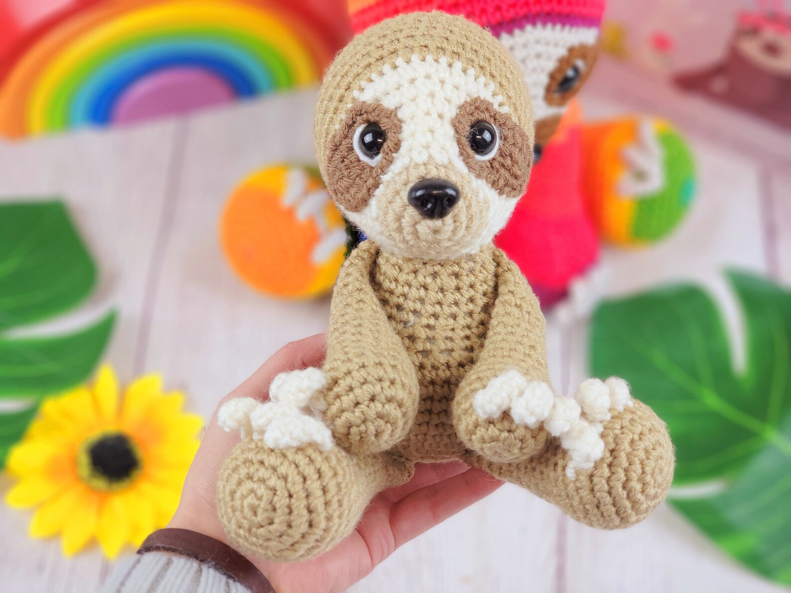 Sloth Crochet Pattern, Crochet Sloth, Sloth, Crochet Pattern, Sloth ...
