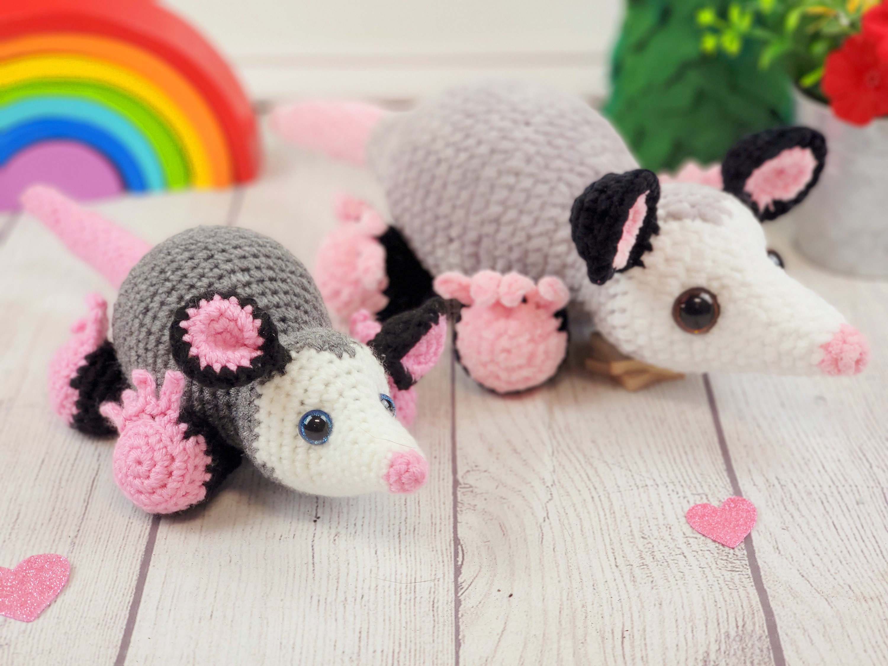 Possum, Possum Crochet Pattern, Crochet Pattern, Crochet Possum ...