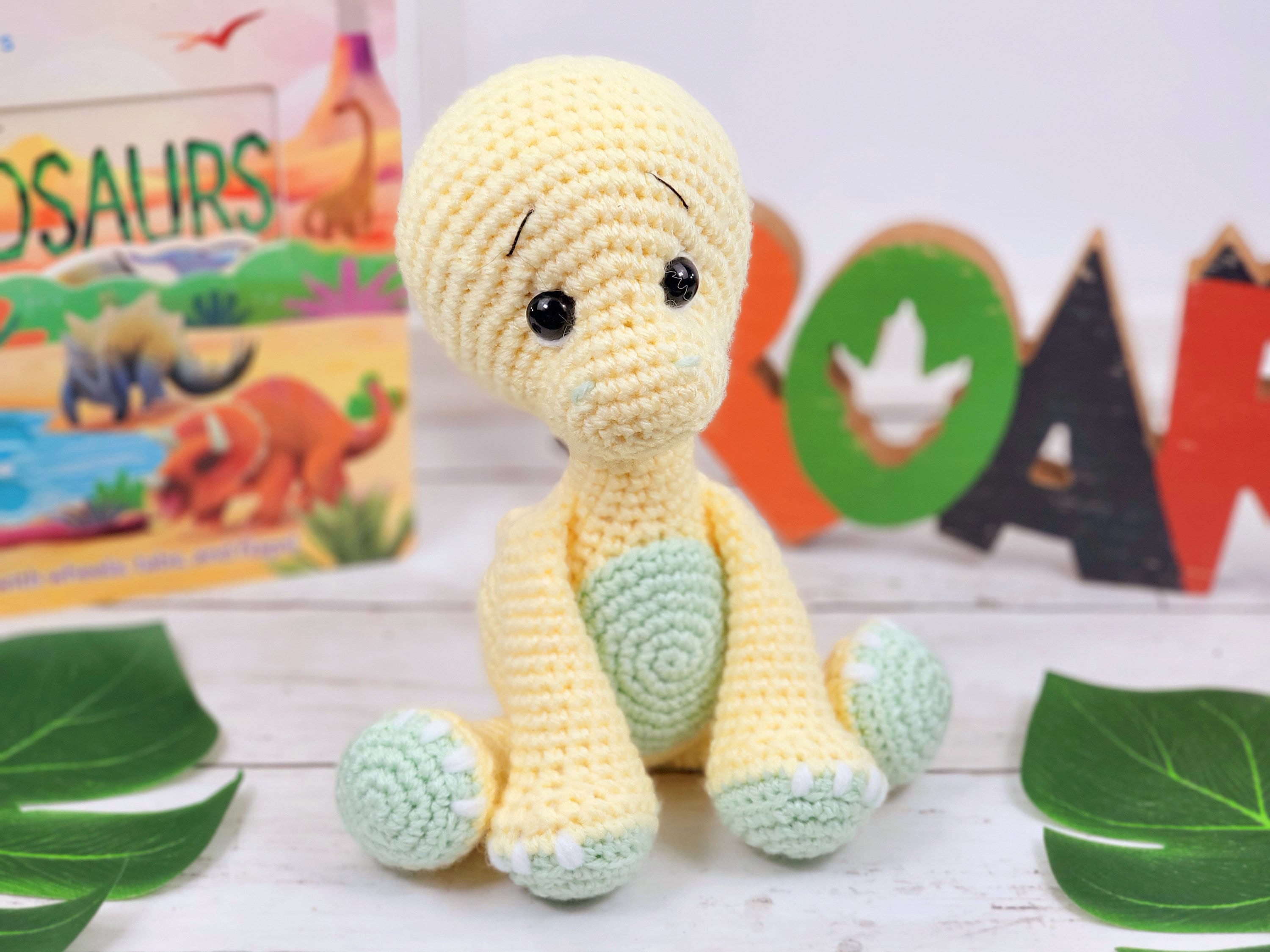 Brontosaurus Crochet Pattern Crochet Dinosaur Dinosaur - Etsy UK