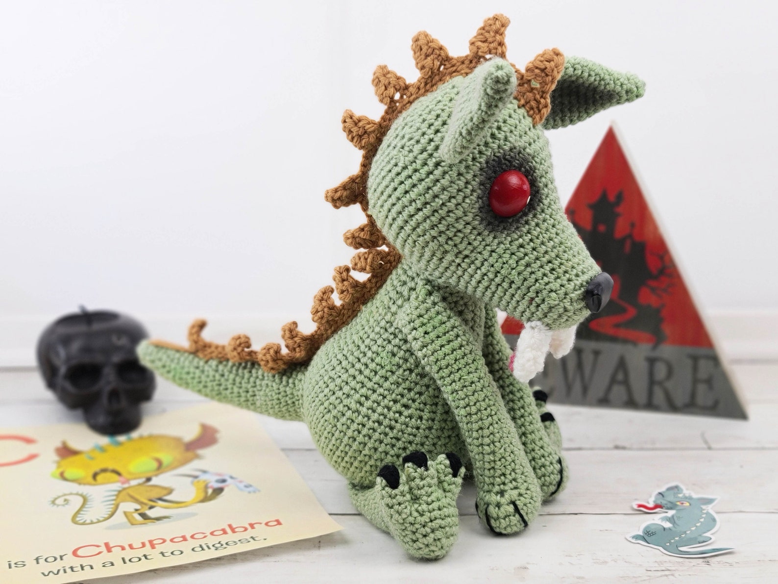 Chupacabra Chupacabra Crochet Pattern Chupacabras Crochet - Etsy