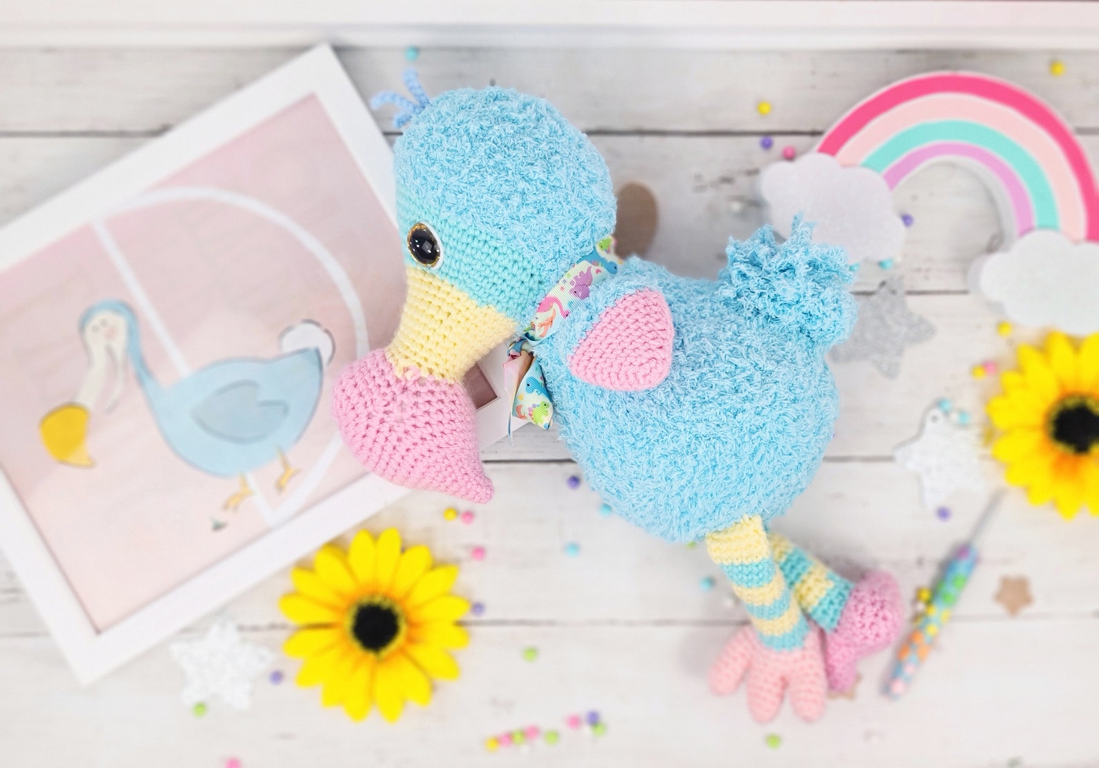 Dodo Bird Dodo Bird Doll Dodo Bird Toy Crochet Dodo Bird - Etsy