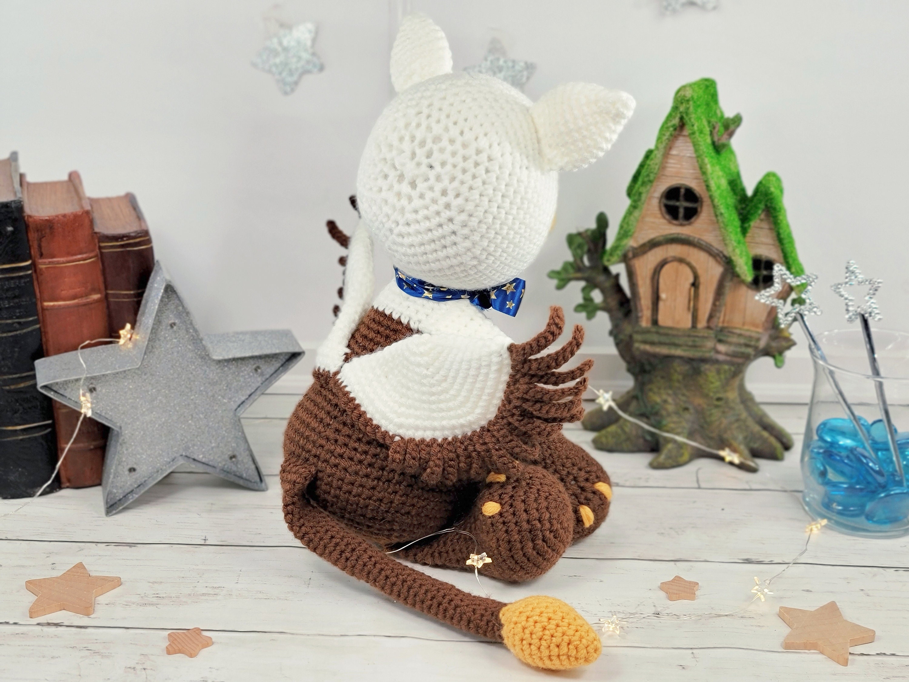 Griffin Crochet Pattern Crochet Griffin Amigurumi Griffin - Etsy Norway