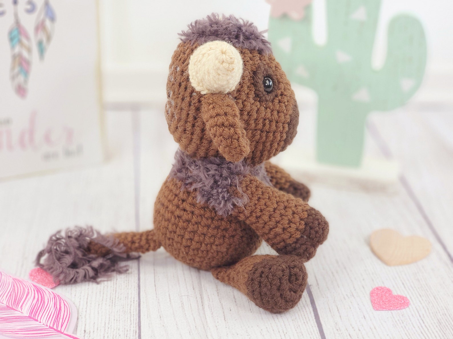 Mini Bison Mini Bison Crochet Pattern Crochet Pattern - Etsy