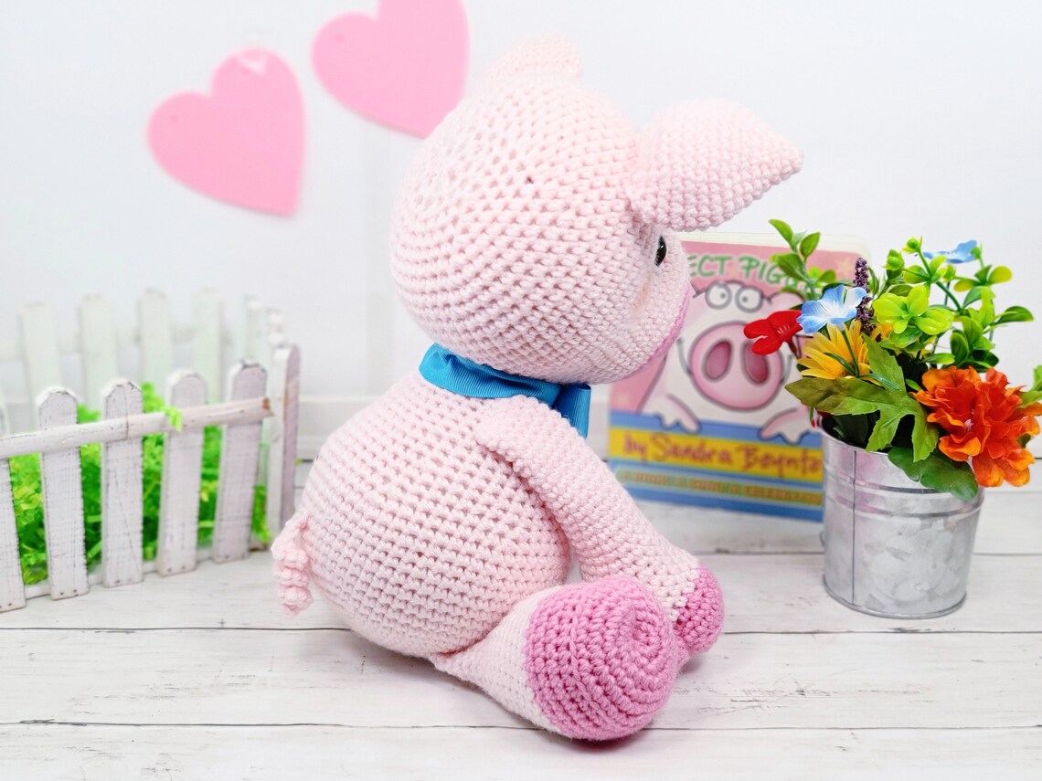 Pig Crochet Pattern Crochet Pig Crochet Pattern - Etsy