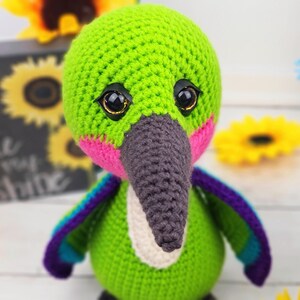 Hummingbird, Hummingbird Crochet Pattern, Crochet Pattern, Pattern ...
