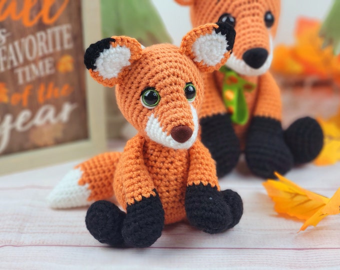 Pocket Fox Crochet Pattern - Etsy Canada