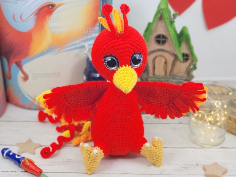 Phoenix Crochet Pattern, Crochet Pattern, Crochet, Pattern, Phoenix ...