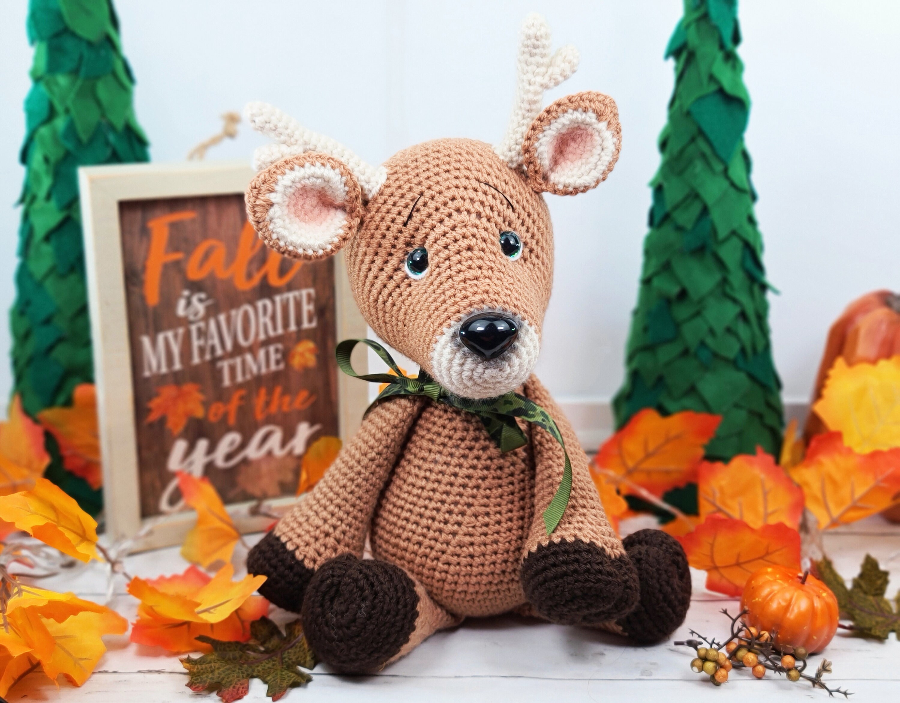 Deer Crochet Pattern Crochet Deer Deer Pattern Buck - Etsy Singapore